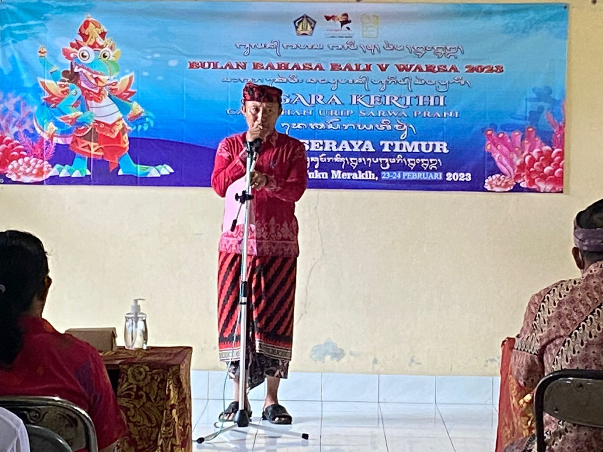 BULAN BAHASA BALI V DI DESA SERAYA TIMUR TAHUN 2023 - Desa Seraya Timur